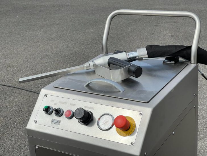 Dry ice blasting machine - Innovative and CE certified equipment